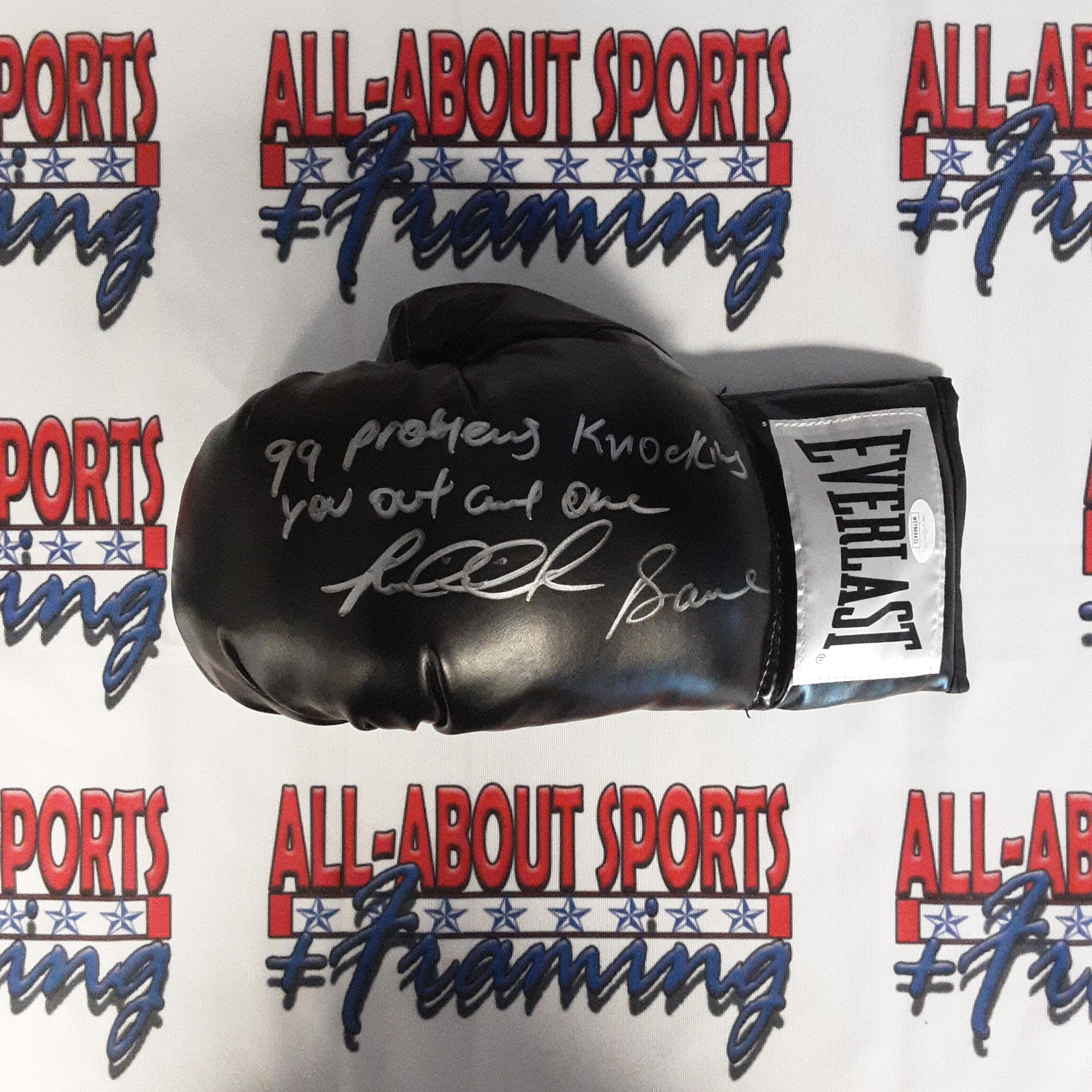 Riddick "Big Daddy" Bowe Authentic Signed Boxing Glove Autographed JSA