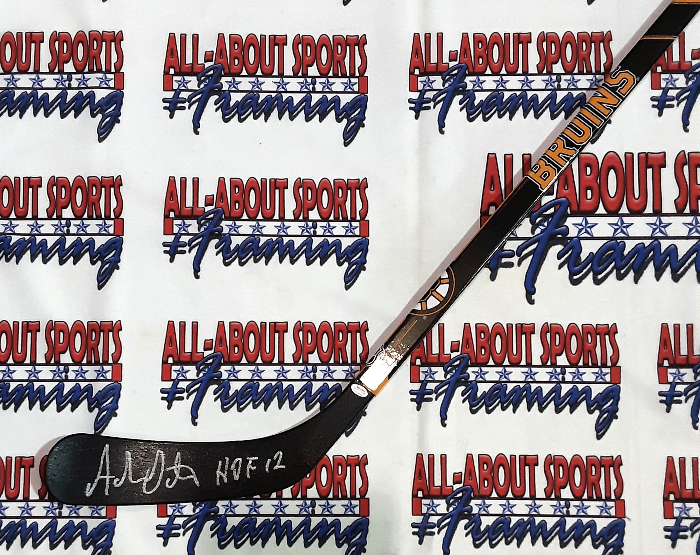 Adam Oates Authentic Signed Hockey Stick Autographed JSA-