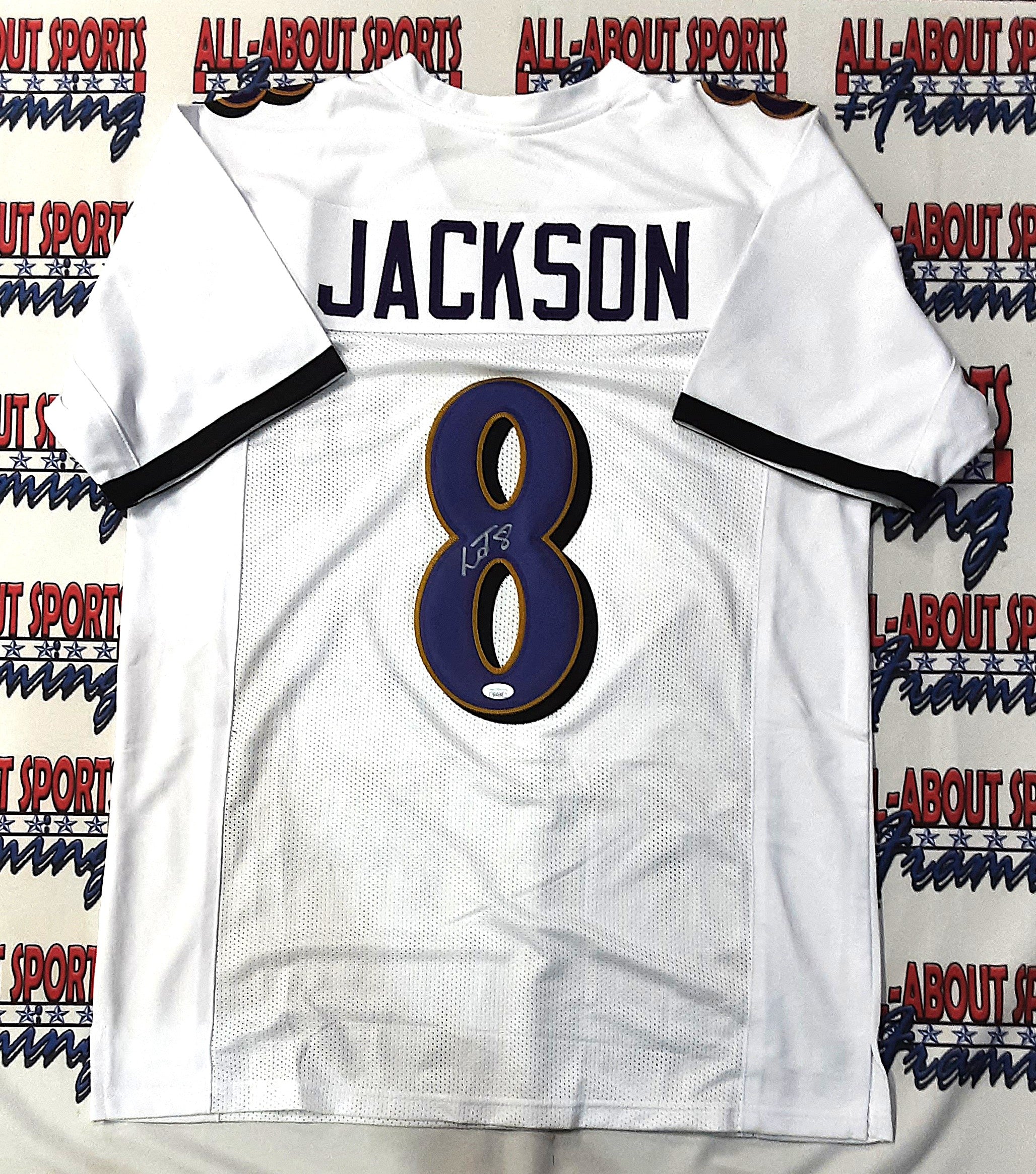 Lamar Jackson Authentic Signed Pro Style Jersey Autographed JSA